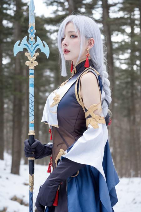 申鹤ShenHe-【赛博幻境】coser系列 - v1.0 | Stable Diffusion LoRA | Civitai